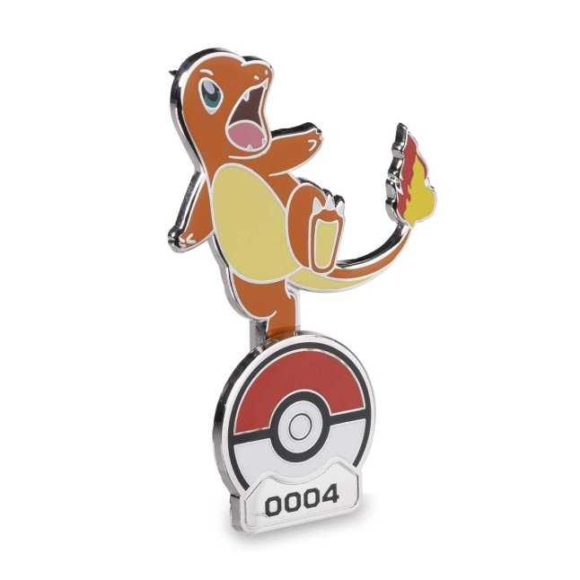 Pokémon Gallery Pins: Charmander Standing Pin | Pokémon Center UK ...