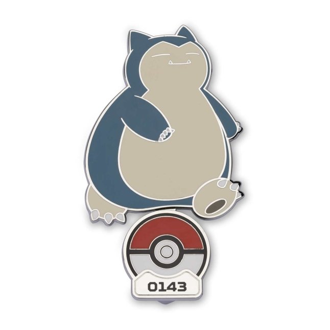 Pokémon Gallery Pins: Snorlax Standing Pin | Pokémon Center Official Site