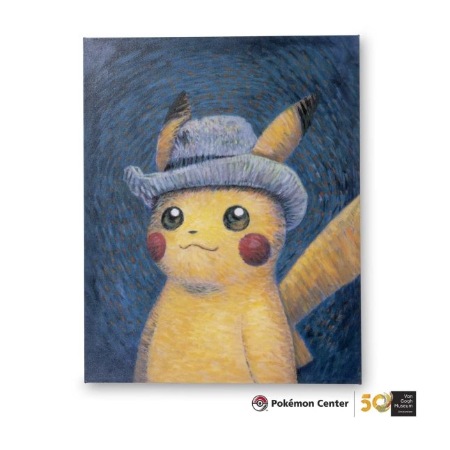 Pokémon Center × Van Gogh Museum: Pikachu Inspired by Self-Portrait ...