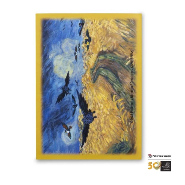 Pokémon Center × Van Gogh Museum: Corviknight Inspired by Wheatfield ...