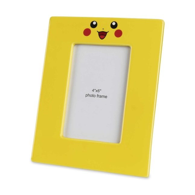 Pikachu Pokémon Home Accents Yellow Ceramic Picture Frame | Pokémon ...