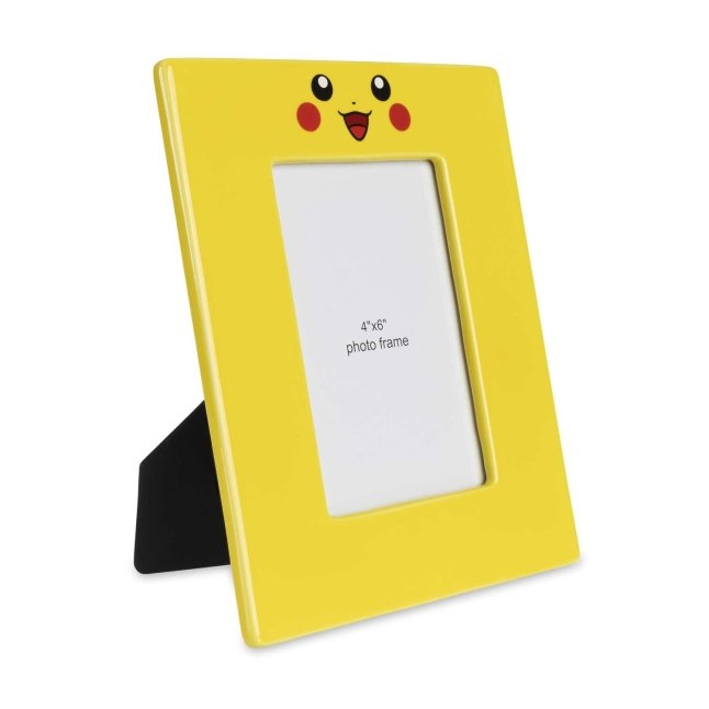 Pikachu Pokémon Home Accents Yellow Ceramic Picture Frame | Pokémon ...
