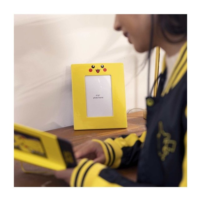 Pikachu Pokémon Home Accents Yellow Ceramic Picture Frame | Pokémon ...