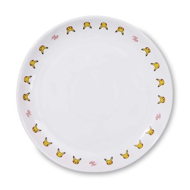 Pikachu Everyday Fun Kitchen Dinner Plates (4-Pack) | Pokémon Center UK ...