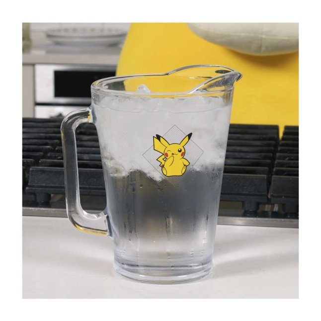 Pikachu Everyday Fun Kitchen Glass Pitcher | Pokémon Center Official Site