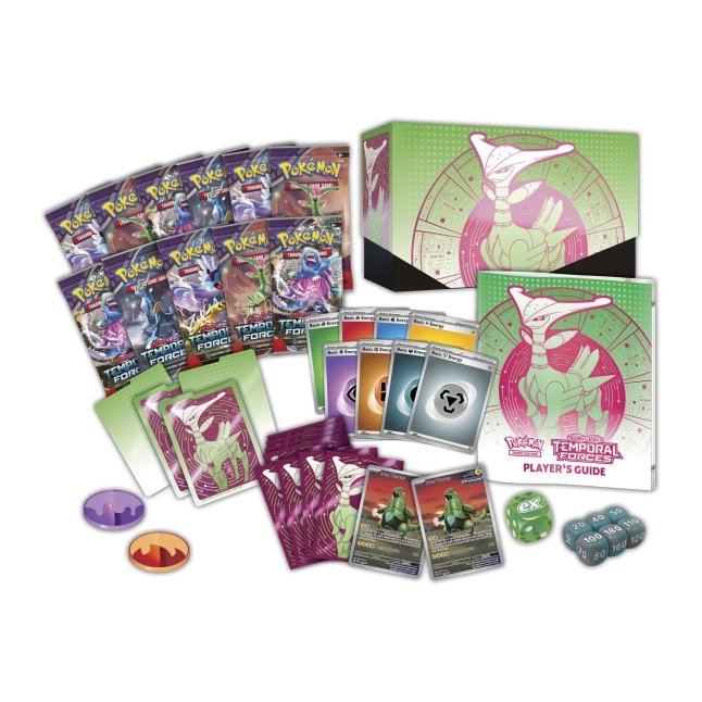 Pokémon TCG: Scarlet & Violet-Temporal Forces Pokémon Center Elite Trainer Box (Iron Leaves ...