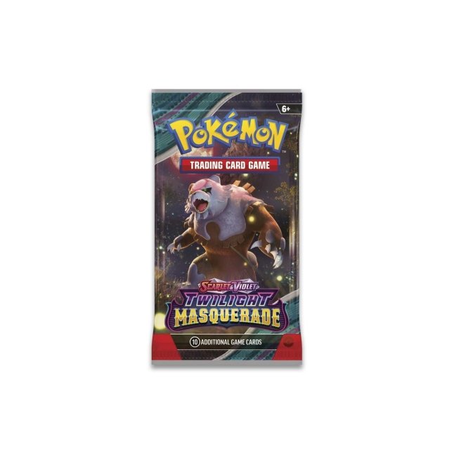 Pokémon TCG: Scarlet & Violet-Twilight Masquerade Booster Pack (10 ...