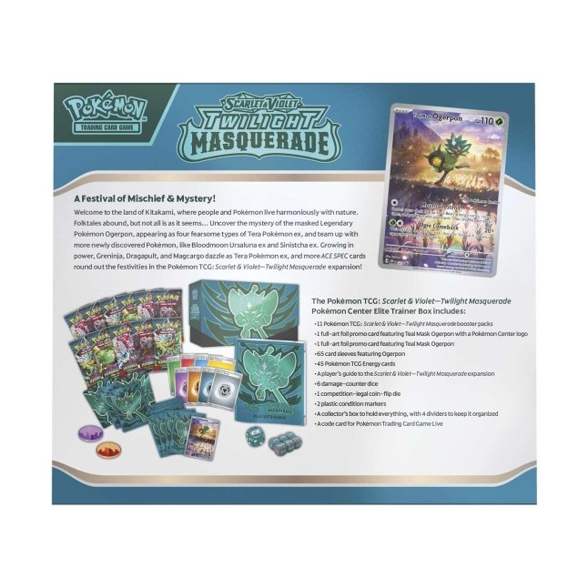 Pokémon TCG: Scarlet & Violet-Twilight Masquerade Pokémon Pokémon TCG: Scarlet & Violet-Twilight Masquerade Pokémon