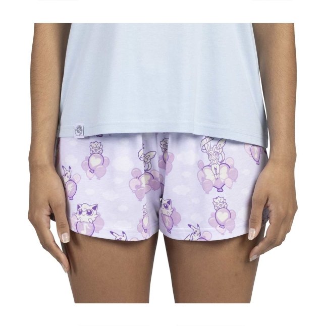 Pokémon Charming Expressions Lounge Shorts - Women | Pokémon Center ...