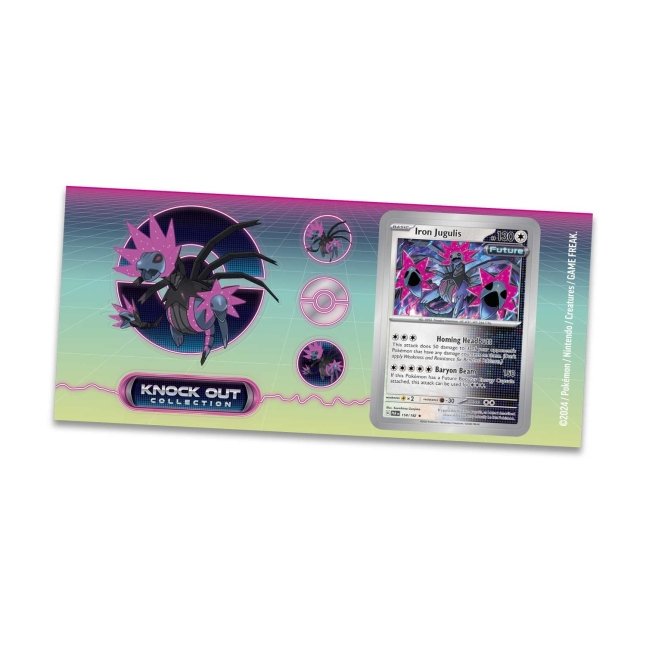Pokémon Tcg Knock Out Collection Iron Jugulis Pokémon Center Uk Official Site