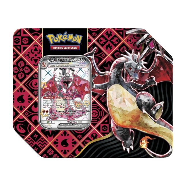 Pokémon TCG: Scarlet & Violet-Paldean Fates Tin (Shiny Charizard ex ...