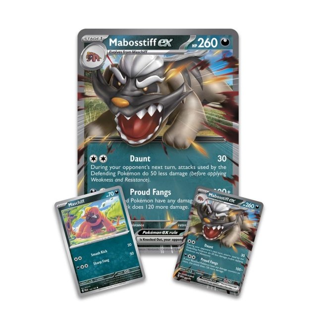 Pokémon TCG: Mabosstiff ex Box | Pokémon Center Canada Official Site