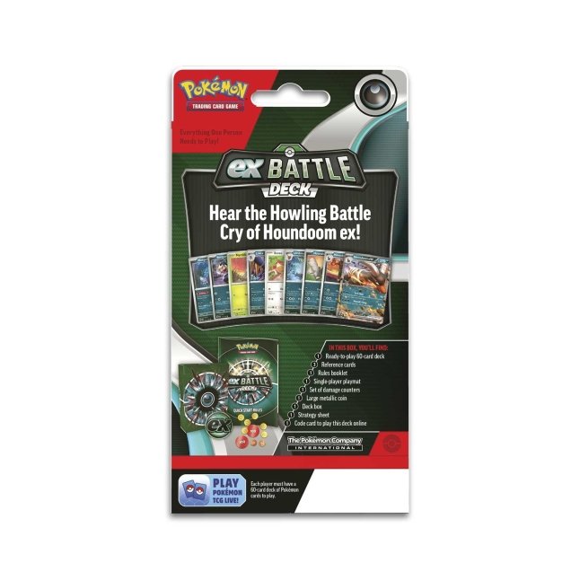 Pokémon TCG: Houndoom ex Battle Deck | Pokémon Center Official Site