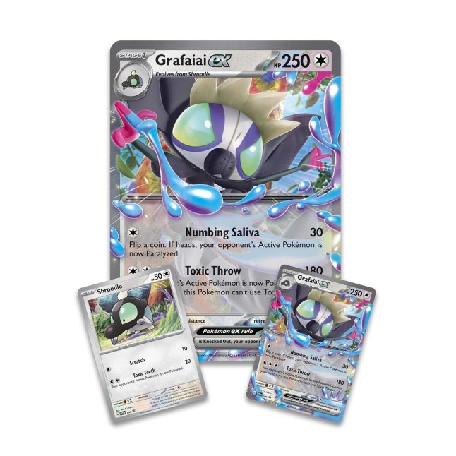 Pokémon TCG: Grafaiai ex Box | Pokémon Center UK Official Site