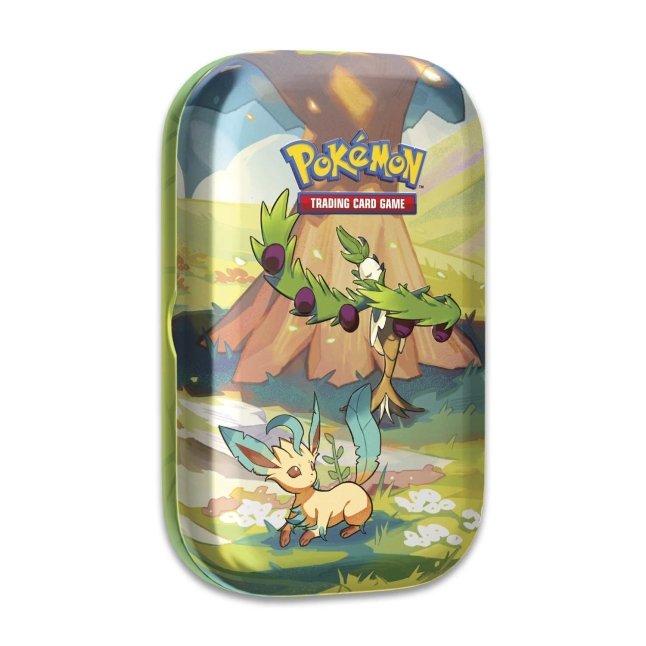 Pokémon TCG: Vibrant Paldea Mini Tin (Leafeon & Arboliva) | Pokémon ...