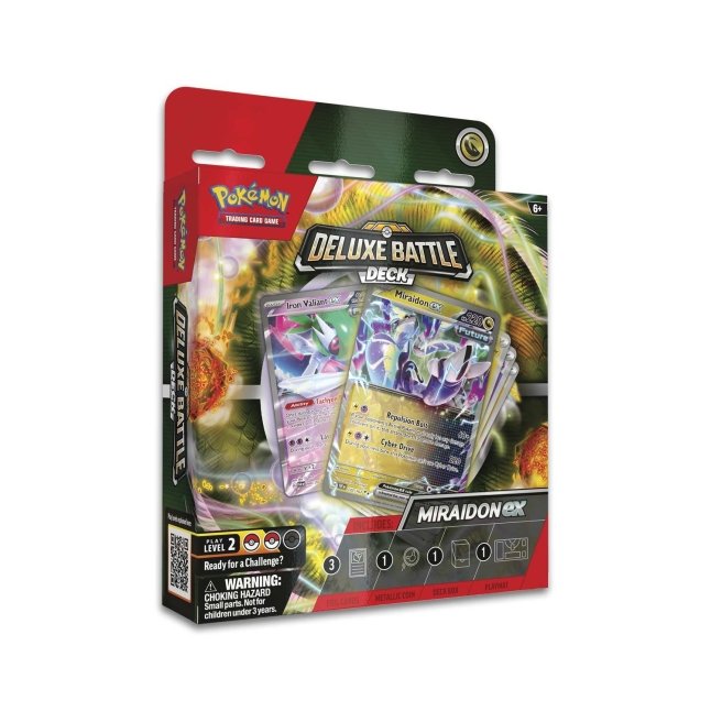 Pokémon TCG: Miraidon ex Deluxe Battle Deck | Pokémon Center Australia ...
