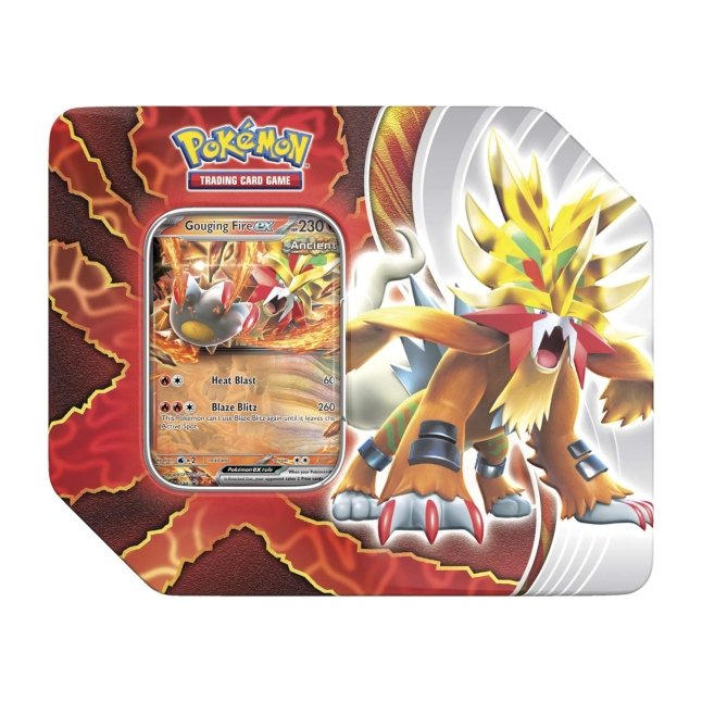 Pokémon TCG: Paradox Destinies Tin (Gouging Fire ex) | Pokémon Center ...