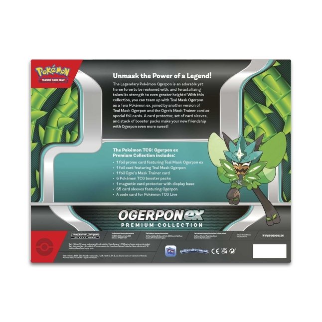 Pokémon TCG: Ogerpon ex Premium Collection | Pokémon Center UK Official ...