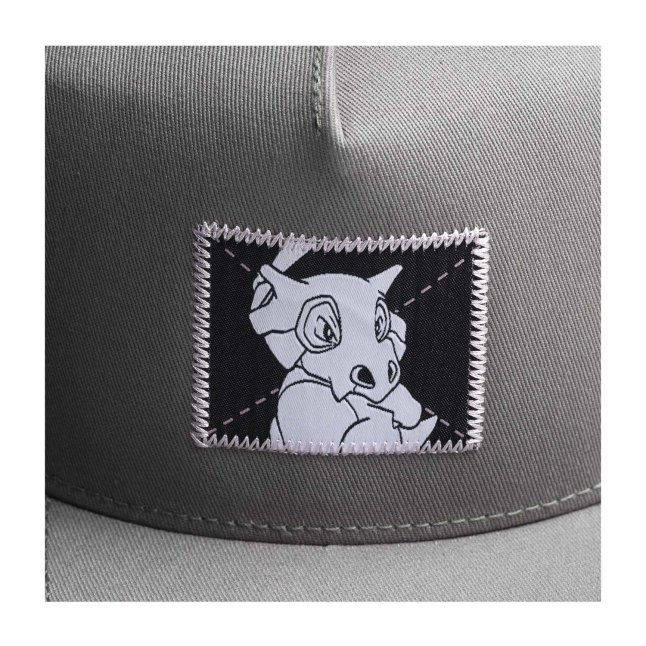 Cubone Black & White Snapback Hat (One Size-Adult) | Pokémon Center ...