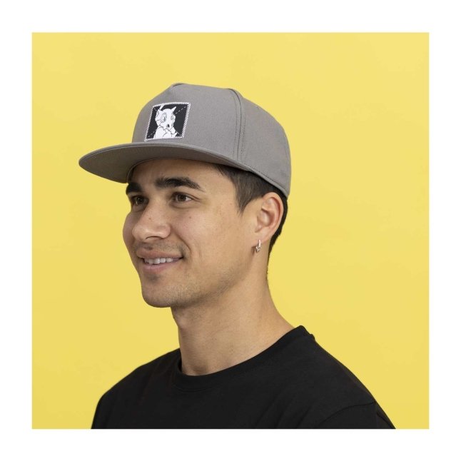 Cubone Black & White Snapback Hat (One Size-Adult) | Pokémon Center ...