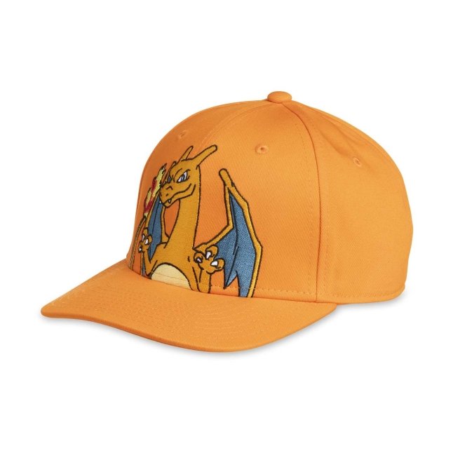 Champion Charizard Curved-Brim Hat (One Size-Adult) | Pokémon Center ...