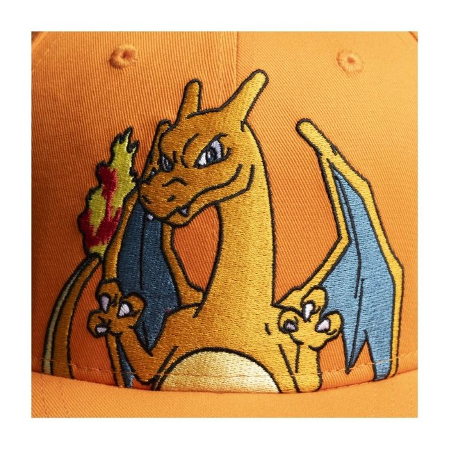 Champion Charizard Curved-Brim Hat (One Size-Adult) | Pokémon Center ...