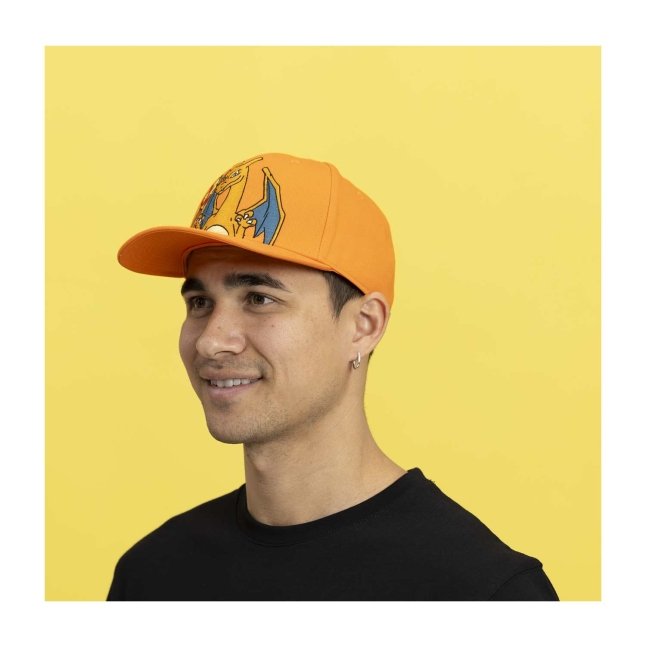 Champion Charizard Curved-Brim Hat (One Size-Adult) | Pokémon Center ...