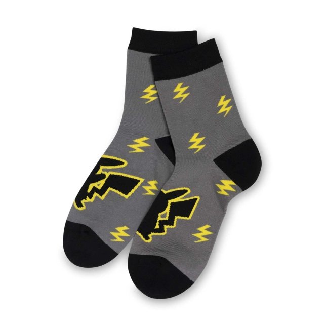 Pikachu Energized Prints Ankle Socks (3 Pairs) (One Size-Adult ...