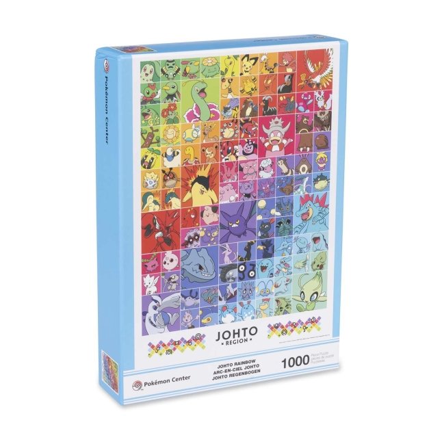Johto Rainbow Puzzle (1,000 Pieces) | Pokémon Center UK Official Site