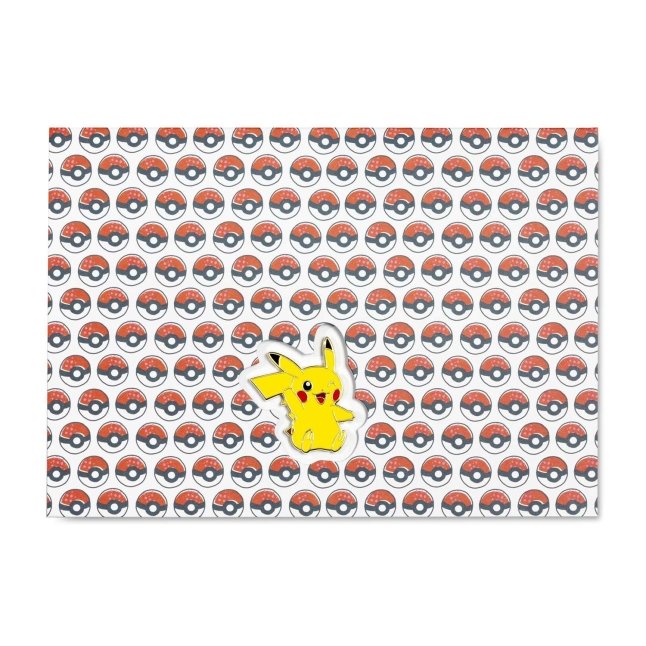 Pikachu Let's Celebrate Pokémon Pin & Greeting Card | Pokémon Center ...