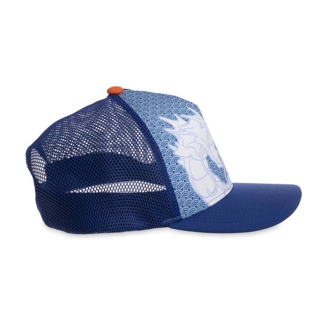 Magikarp & Gyarados Waves Snapback Hat (One Size-Adult) | Pokémon ...