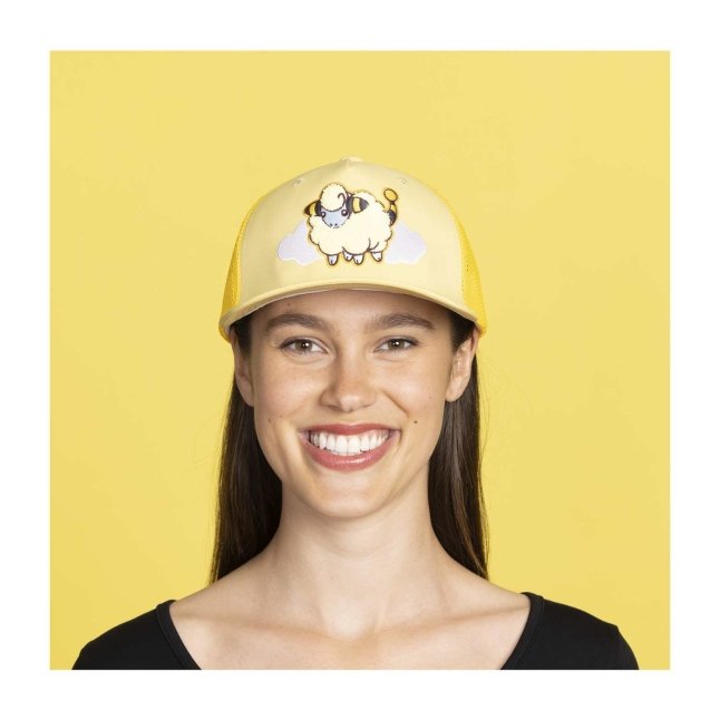 Mareep Fluffy Fun Snapback Hat (One Size-Adult) | Pokémon Center ...