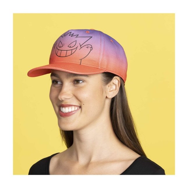 Gengar Gradient Curved-Brim Hat (One Size-Adult) | Pokémon Center ...