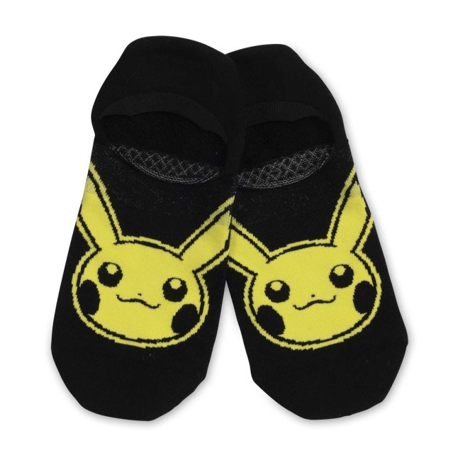 Pikachu Moods No-Show Socks (3 Pairs) (One Size-Adult) | Pokémon Center ...