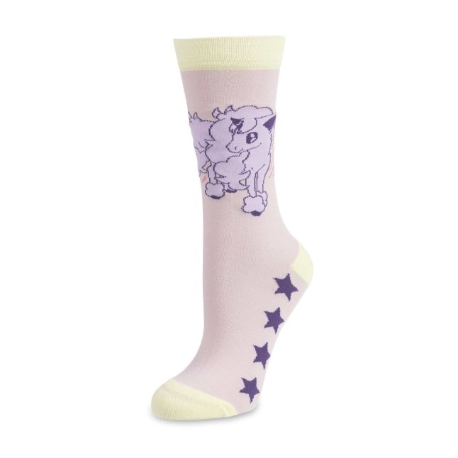 Prancing Galarian Ponyta Crew Socks (One Size-Adult) | Pokémon Center ...