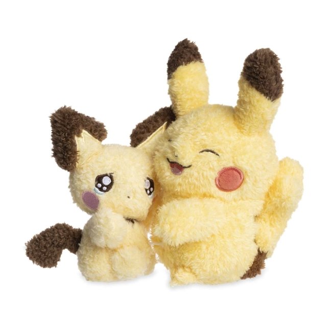 Pichu & Pikachu Pokémon Sweet Support Plush - 7 In. | Pokémon Center ...