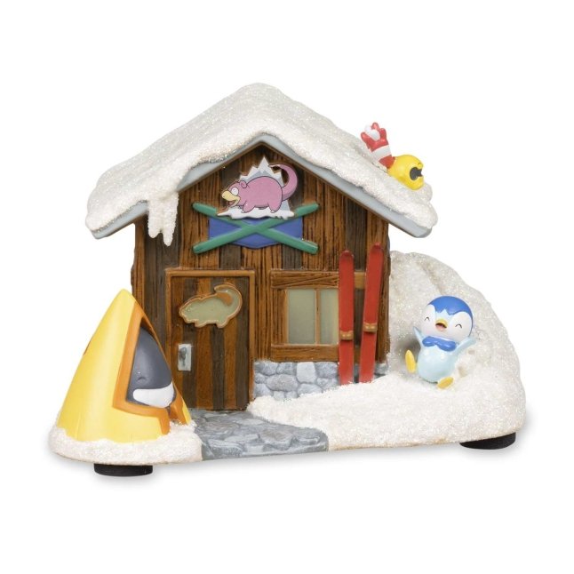 Slowpoke Ski School Holiday Pokémon Village Figure | Pokémon Center ...