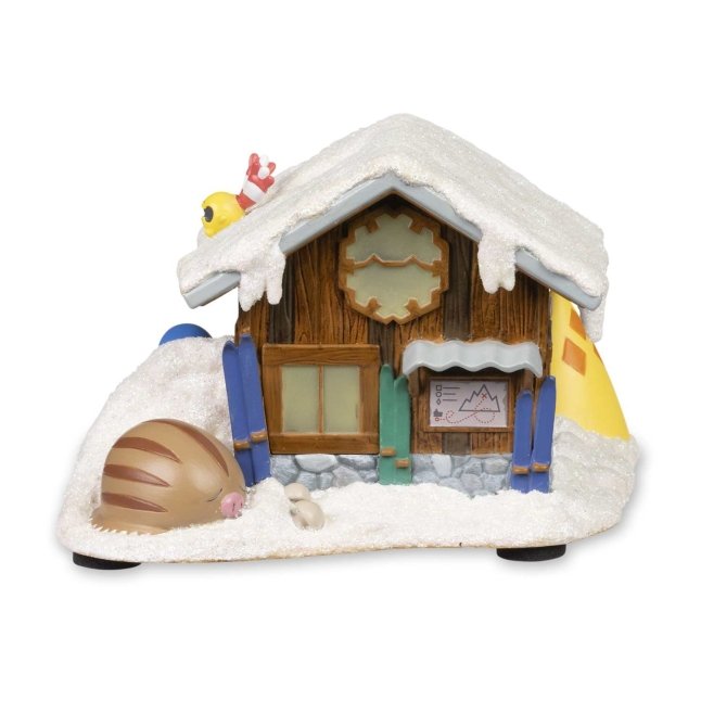 Slowpoke Ski School Holiday Pokémon Village Figure | Pokémon Center ...