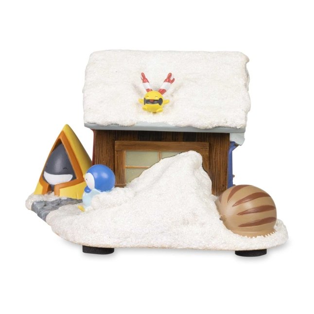 Slowpoke Ski School Holiday Pokémon Village Figure | Pokémon Center ...