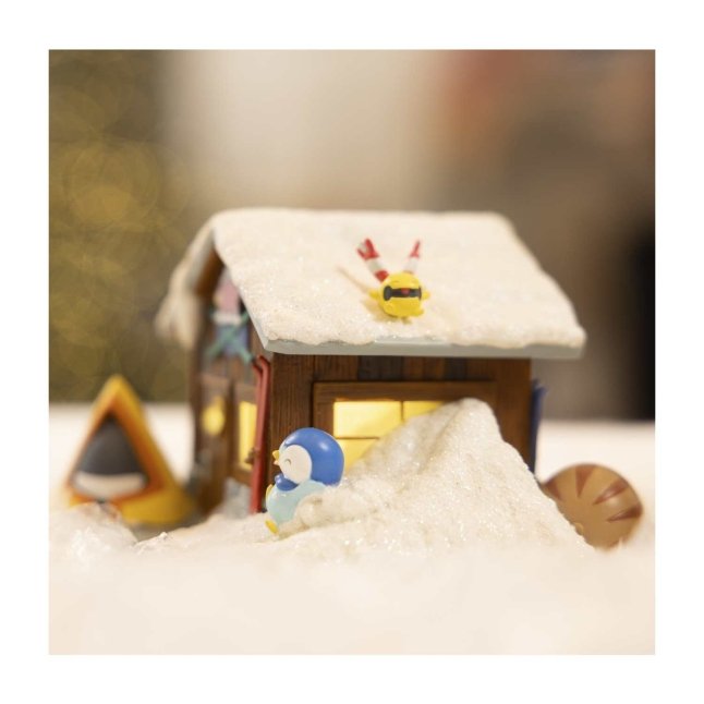 Slowpoke Ski School Holiday Pokémon Village Figure | Pokémon Center ...