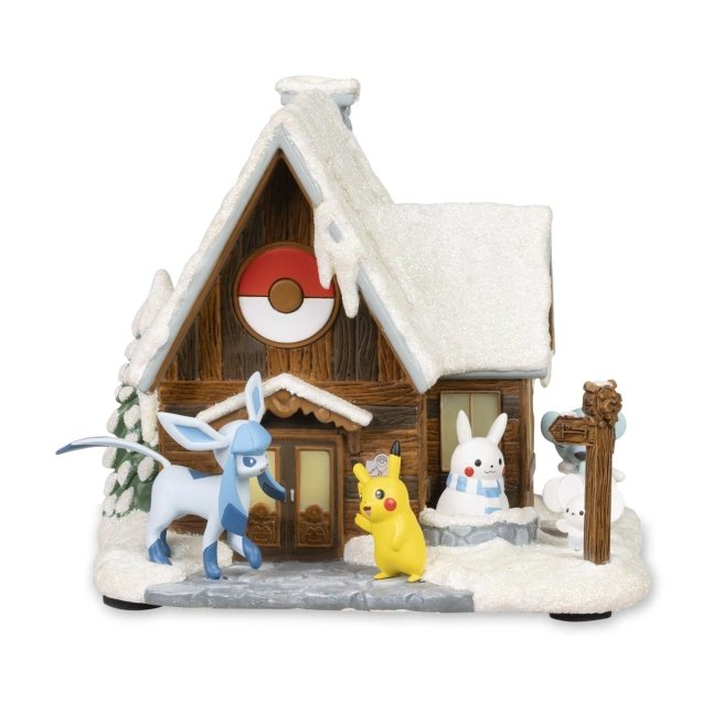Winter Retreat Holiday Pokémon Village Figure | Pokémon Center Canada ...
