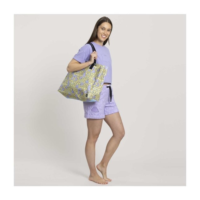 Pikachu & Ditto Pokémon Lounge Yellow Tote Bag | Pokémon Center ...