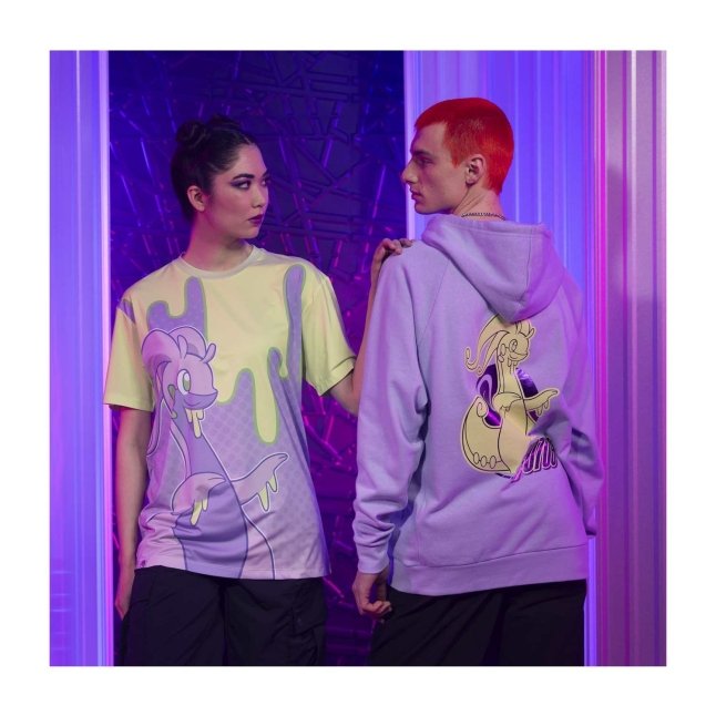 Goodra Powerhouse Pokémon Bright & Bold T-Shirt - Adult | Pokémon ...