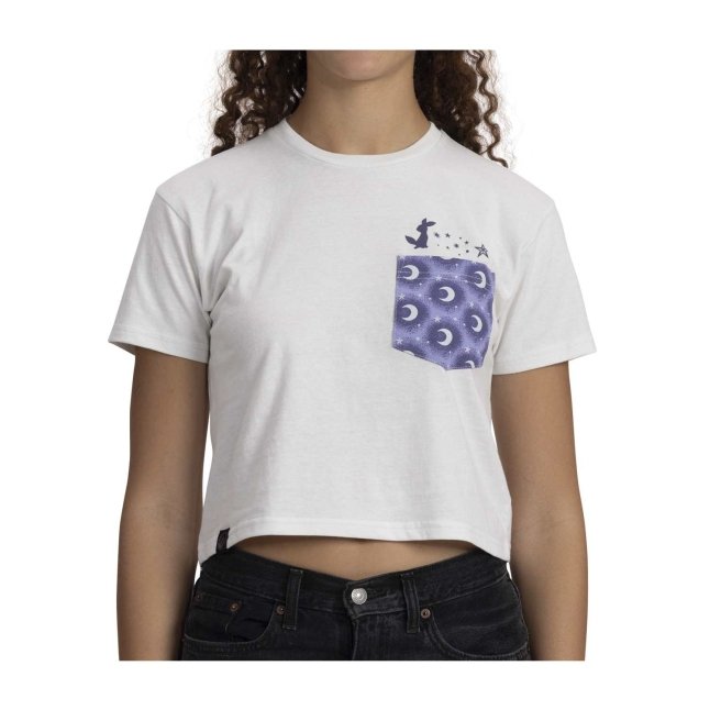 Umbreon Peek-a-Pokémon Pocket Crop T-Shirt - Women | Pokémon Center ...