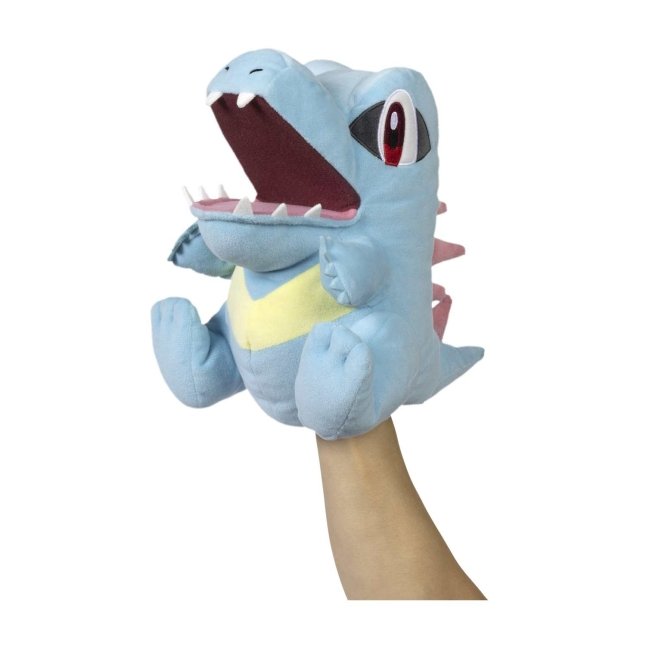 Totodile Pokémon Bite Buddies Plush Hand Puppet | Pokémon Center Canada ...