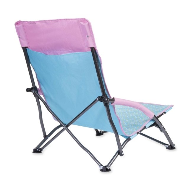 Pikachu Pokémon Lazy Summer Pink & Blue Low-Back Chair | Pokémon Center ...