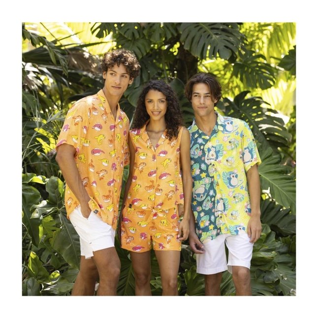 Tatsugiri Trio Pokémon Tropical Sleeveless Tropical Shirt - Women ...