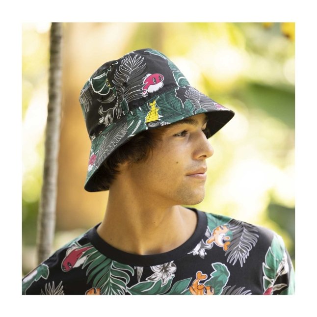 Friends & Fronds Pokémon Tropical Bucket Hat (One Size-Adult) | Pokémon ...