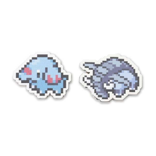 Phanpy & Donphan Pokémon Pixel Pins (2-Pack) | Pokémon Center Official Site