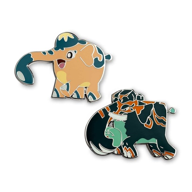Two-Pin Set: Cufant & Copperajah Pokémon Pins | Pokémon Center Official ...